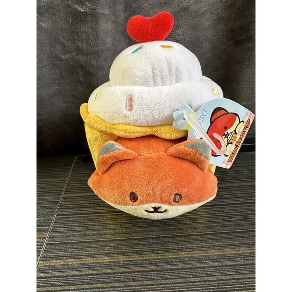 Anirollz | Toys | Anirollz Bakery Plush Foxiroll Fox In Cupcake Nwt ...